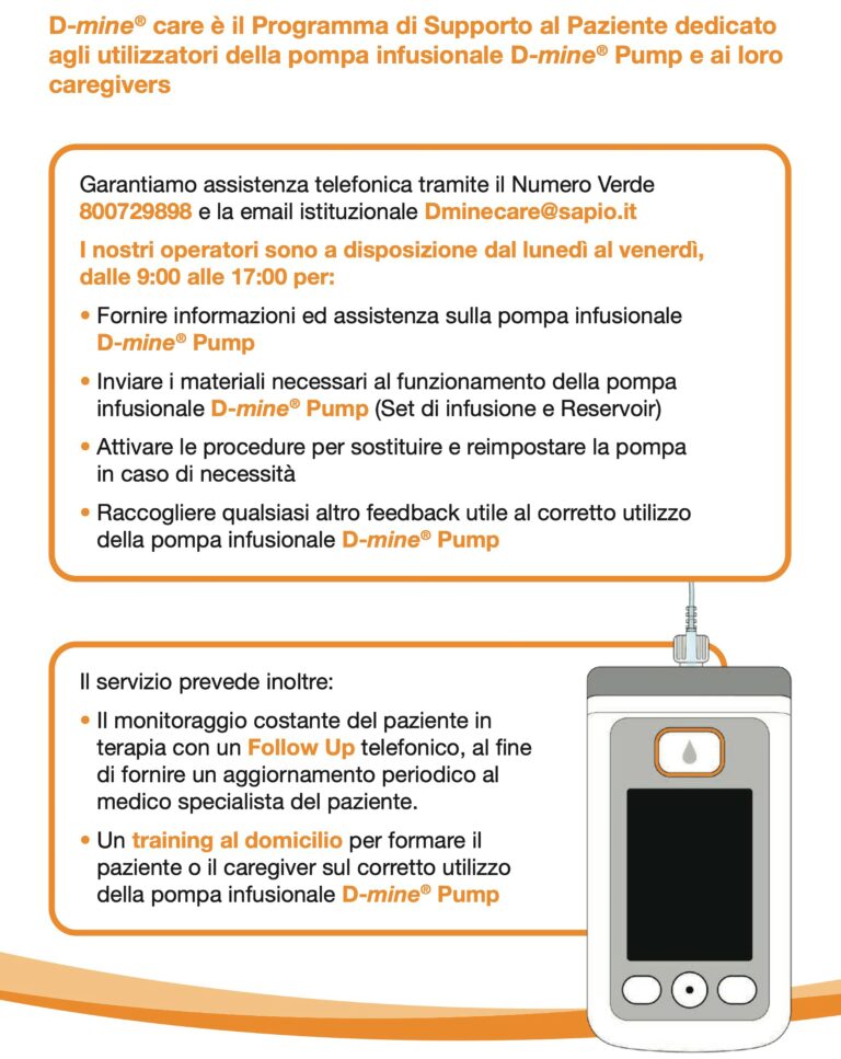 Il programma D-mine® Care - D-Mine® Care Italia