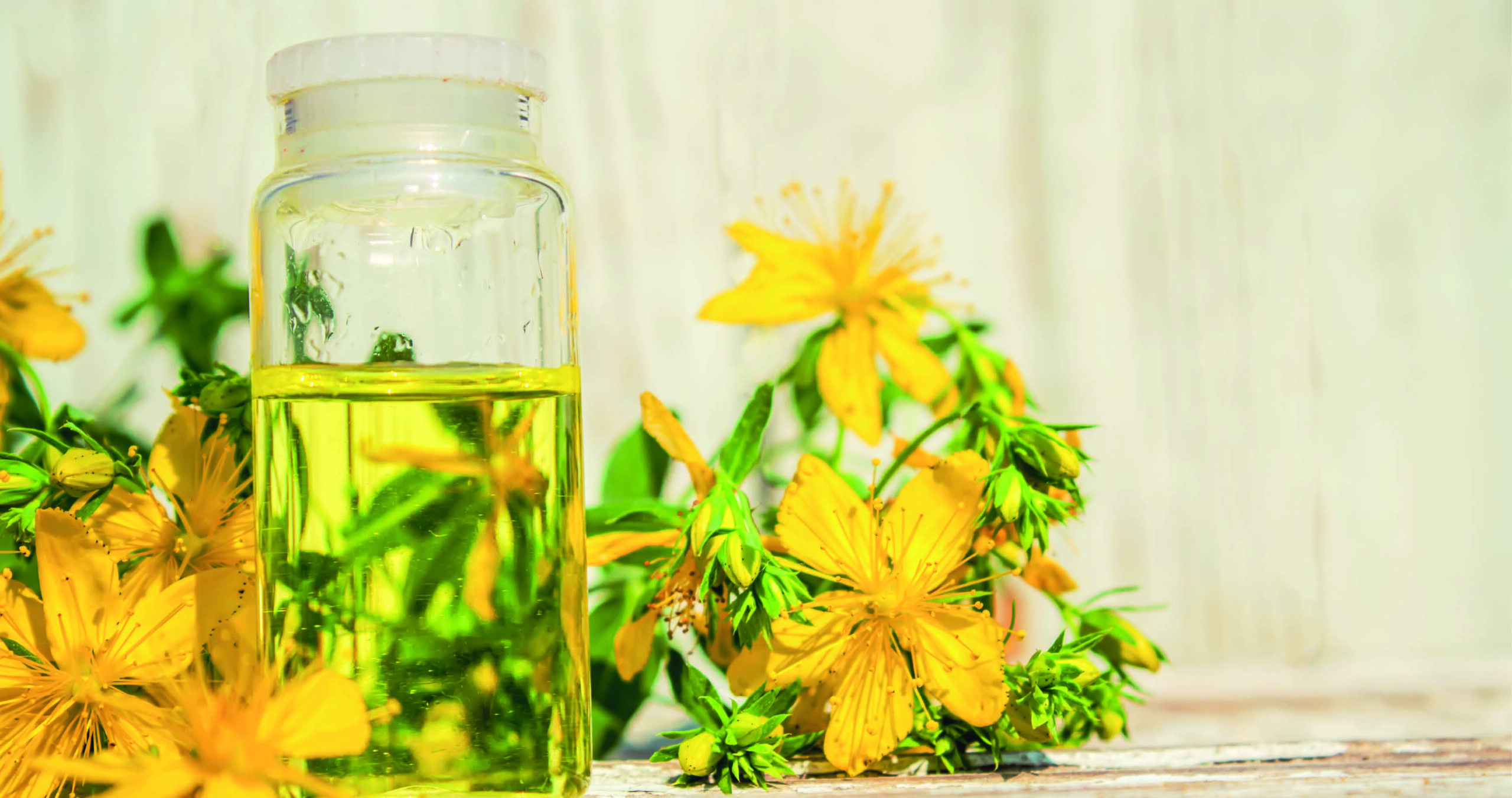 St. John's Wort skin care for nodules cause by continuous infusion